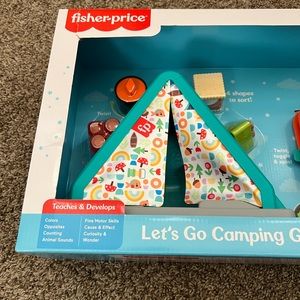 Fisher-Price | Toys | New Fisher Price Lets Go Camping Gift Set Infant ...